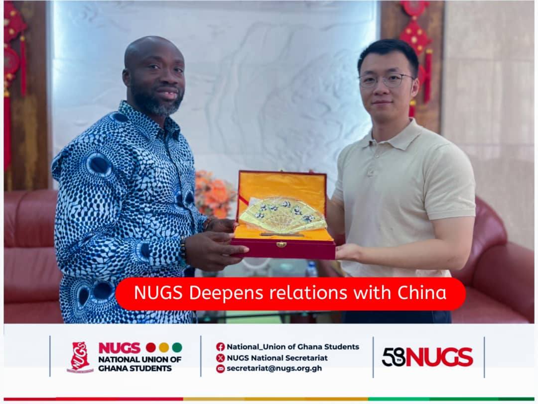 𝑵𝑼𝑮𝑺 𝑬𝑵𝑮𝑨𝑮𝑬𝑺 𝑪𝑯𝑰𝑵𝑬𝑺𝑬 𝑬𝑴𝑩𝑨𝑺𝑺𝒀 𝑻𝑶 𝑺𝑻𝑹𝑬𝑵𝑮𝑻𝑯𝑬𝑵 𝑪𝑶𝑶𝑷𝑬𝑹𝑨𝑻𝑰𝑶𝑵 - National Union Of Ghana Students (NUGS)