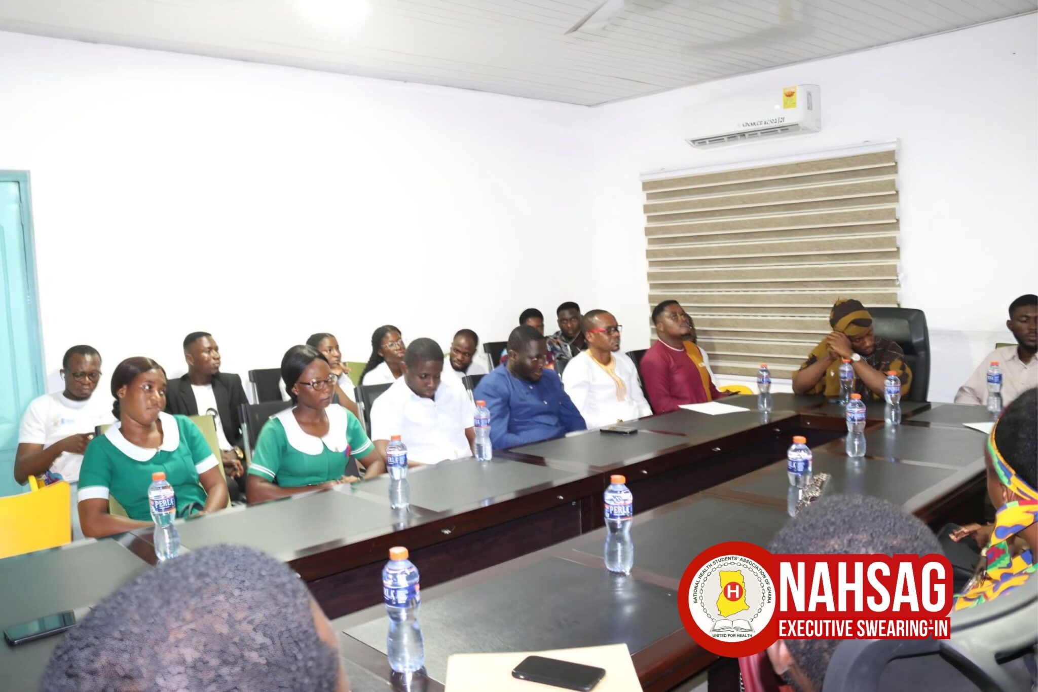 NUGS CONGRATULATE THE NEW NAHSAG EXECUTIVES LED BY H.E AGYARE ERNEST ...